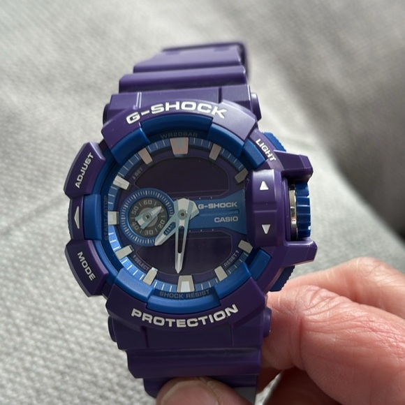 Casio | Accessories | Casio Gshock Analogdigital Ga40a6a Watch | Poshmark